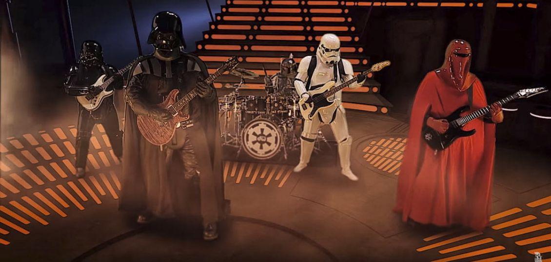 Le copertine di celebri album rock rivisitate in chiave Star Wars ...