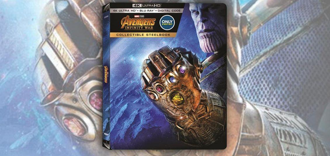 Svelata la steelbook di Avengers: Infinty War, ma dovremo attendere ...
