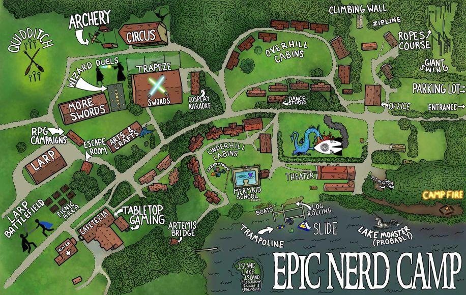 Epic Nerd Camp: in USA il primo campeggio estivo per nerd adulti ...