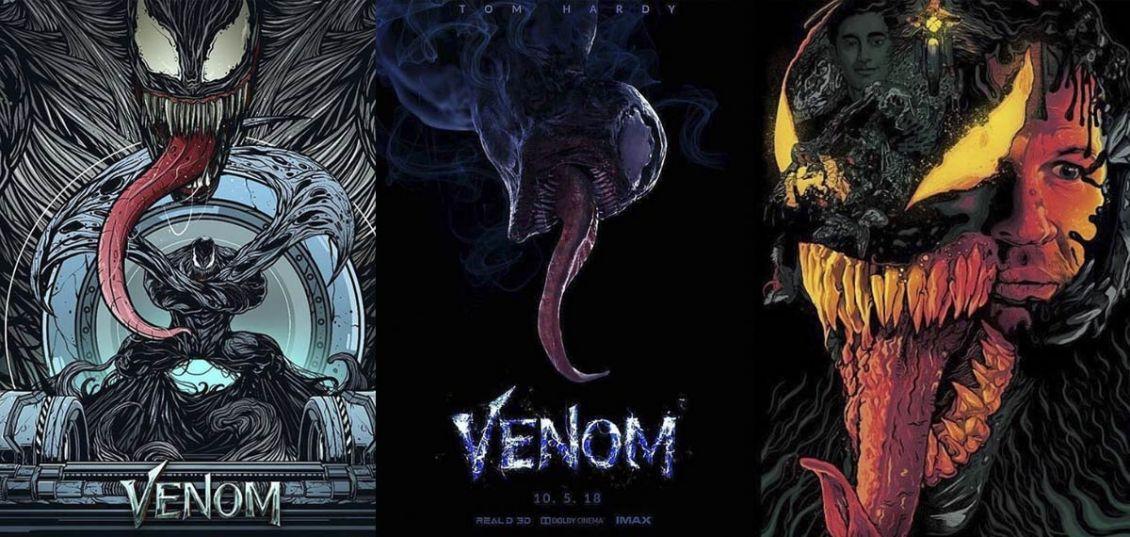 Tom Hardy svela i nuovi fantastici art poster di Venom - Justnerd.it
