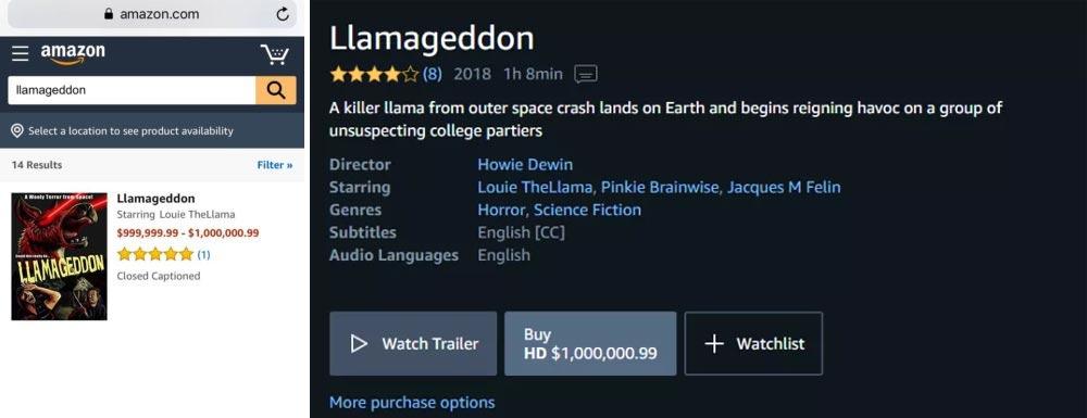 Llamageddon: l'horror trash si può noleggiare per "solo" 1 milione di ...