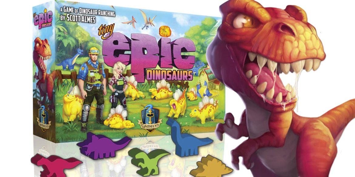 Tiny Epic Dinosaurs: su Kickstarter il gioco da tavolo per allevatori di dinosauri! - Justnerd.it