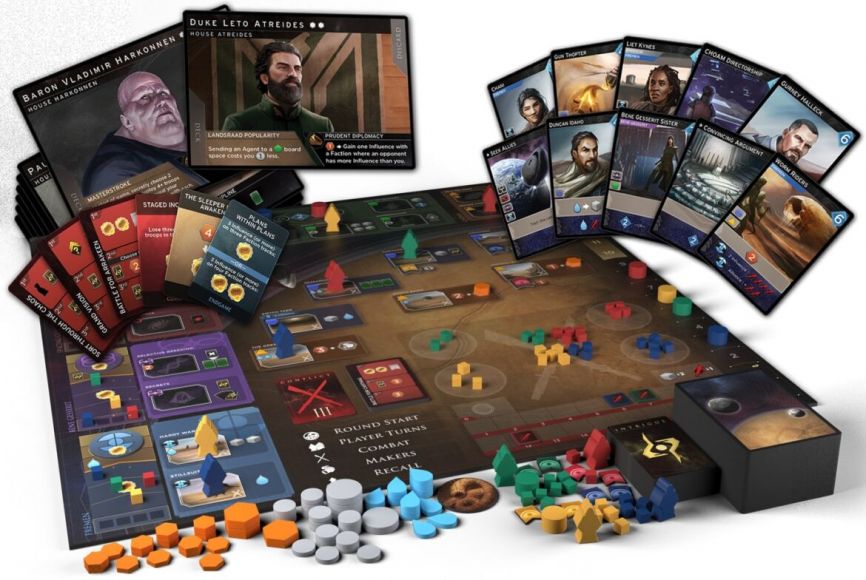 Dune: Imperium, ecco le prime immagini del nuovo gioco da tavolo ...