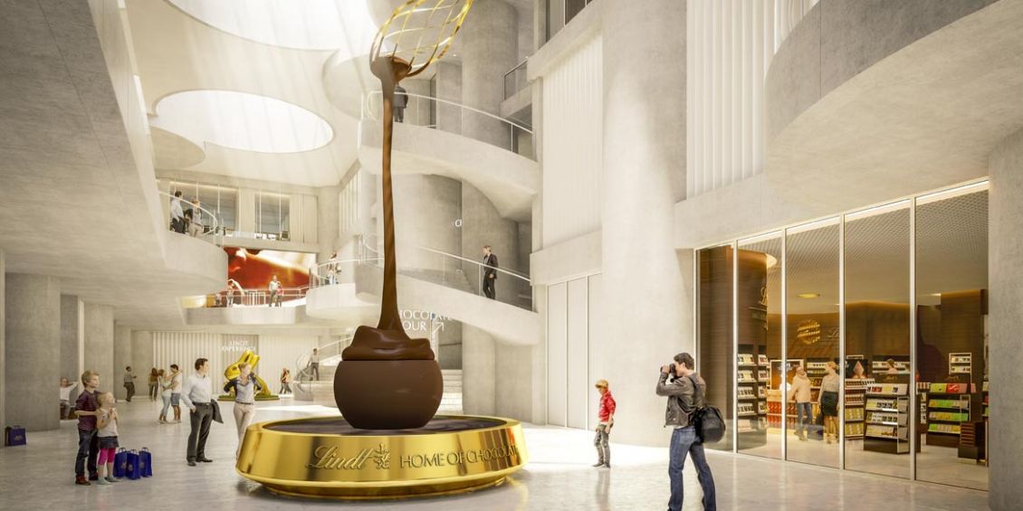 Lindt ha aperto un museo in stile Willy Wonka con la fontana di ...