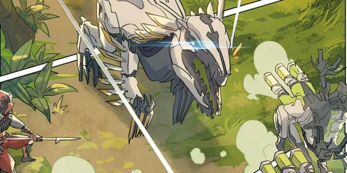 Horizon Zero Dawn: The Sunhawk - Prime immagini e tavole del fumetto ...