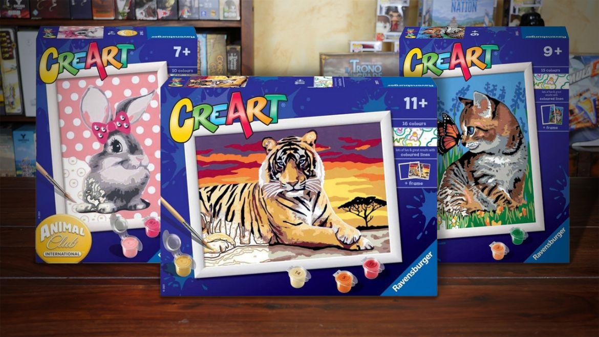 CreArt: Ravensburger lancia un gioco di creatività per bambini ...
