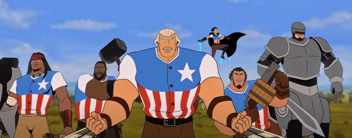 America: The Motion Picture, Channing Tatum è George Washington nel ...