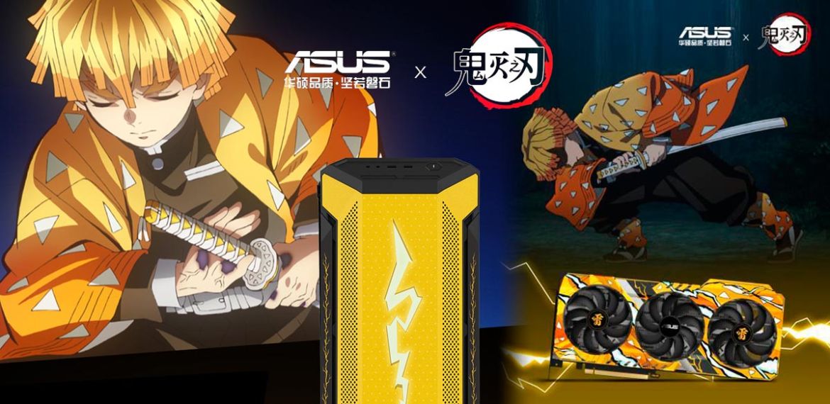 ASUS x Demon Slayer: arrivano le periferiche gaming a tema Kimetsu no ...