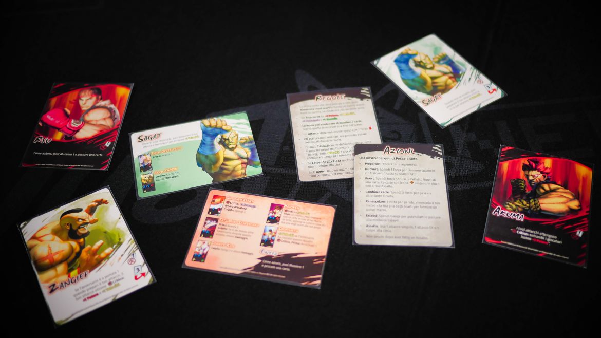 Exceed Street Fighter: la recensione del gioco di carte che picchia ...