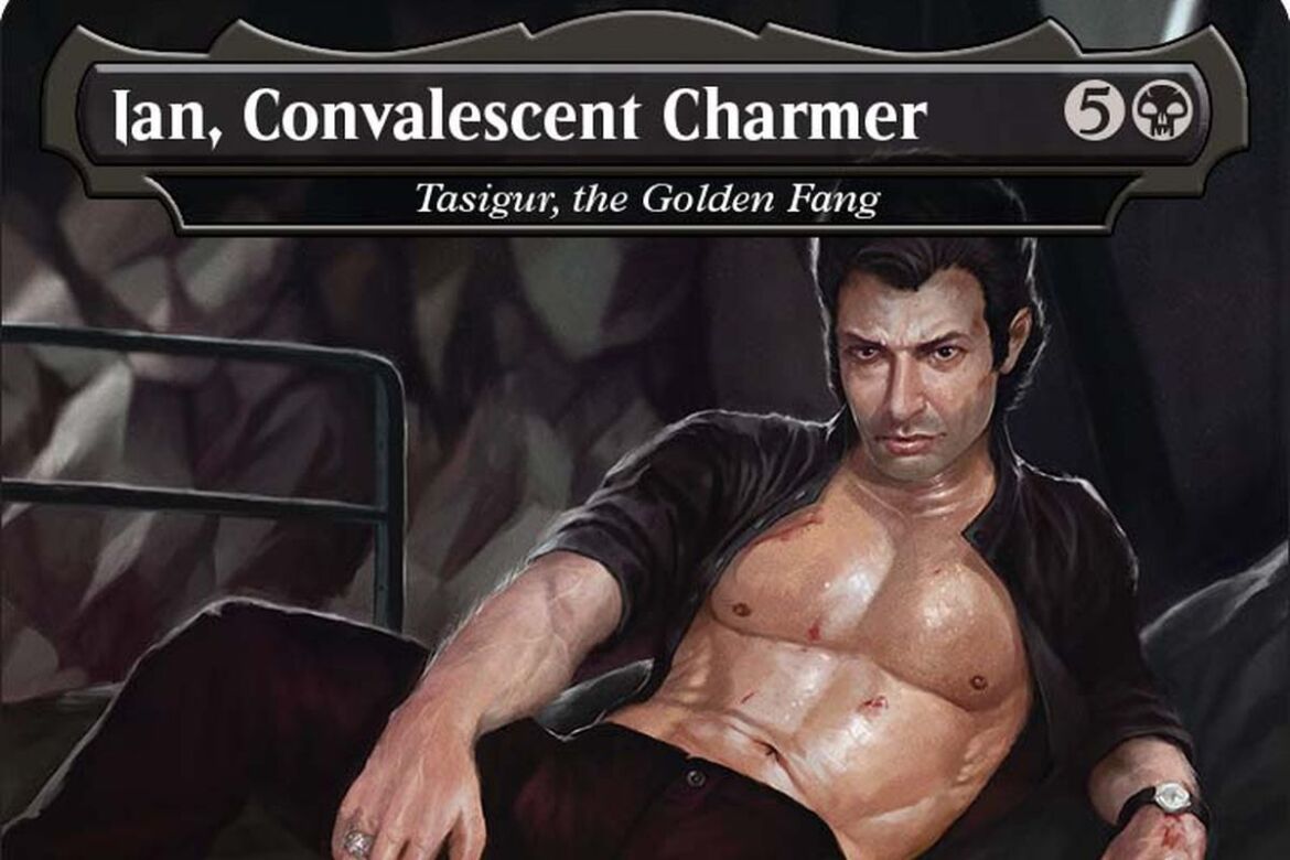 Magic The Gathering La Sexy Carta Di Ian Malcolm Di Jurassic Park è 2950