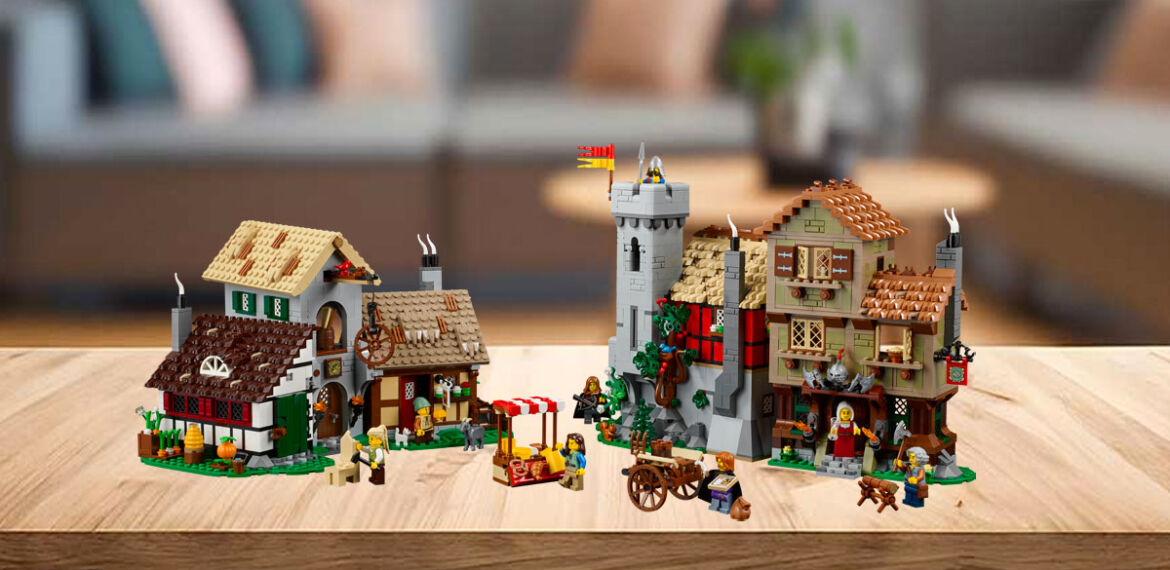 LEGO svela il nuovo set Piazza della città medievale - Justnerd.it