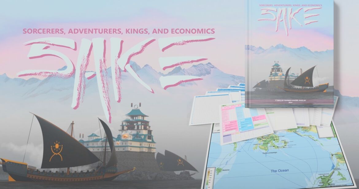 SAKE: al via la campagna Kickstarter per il nuovo TTRPG di Seventh Son Publishing - Justnerd.it